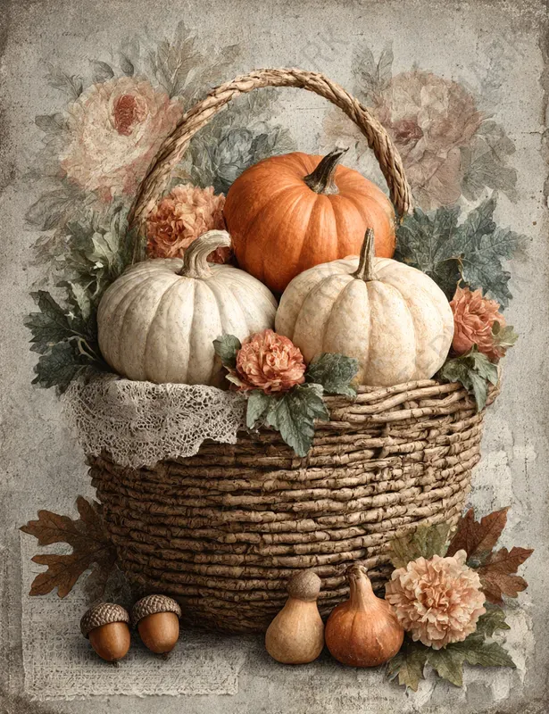 New Autumn Afternoon Fall Junk Journals Midjourney Prompt | PromptBase