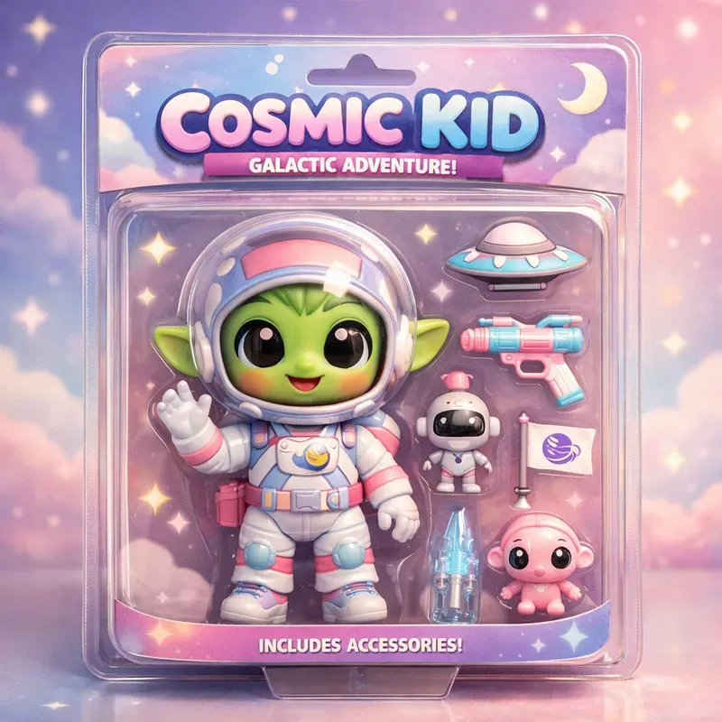 Cinematic Collectible Toy Packaging ChatGPT Image Prompt | PromptBase