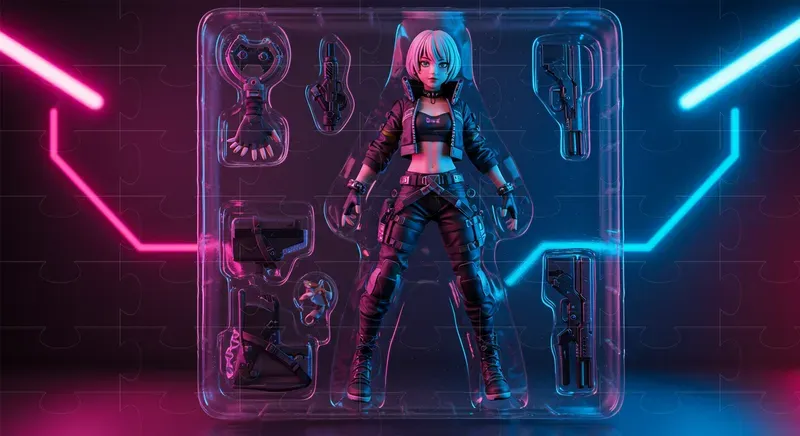 Fictional Icons Collectible Figures Series Imagen Prompt | PromptBase