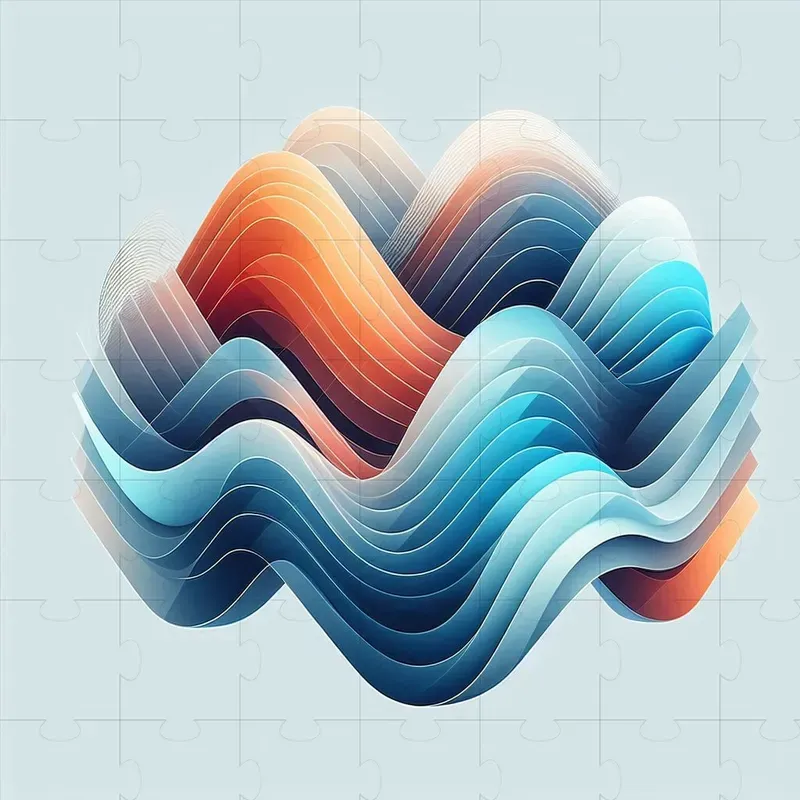 Modern Shape Layer Designs DALL·E Prompt | PromptBase