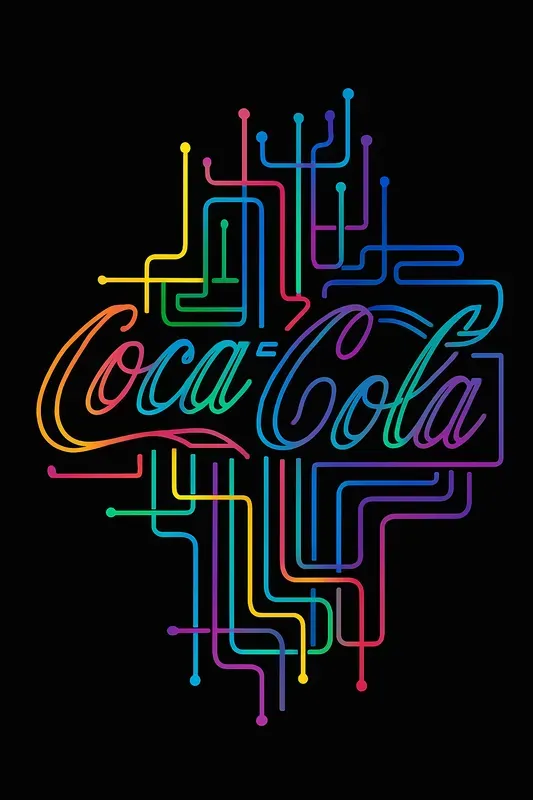 Techno Line Art Logos ChatGPT Image Prompt | PromptBase