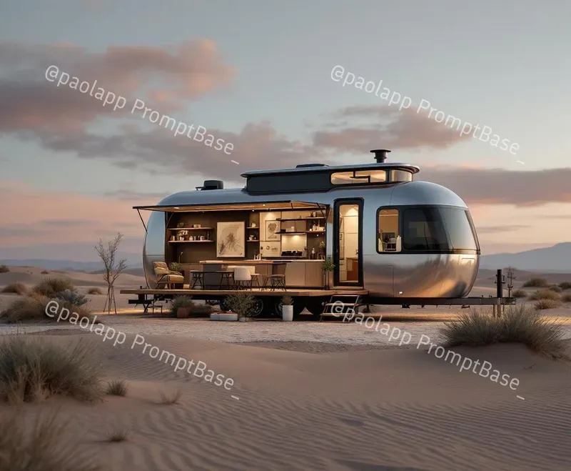 Unique Tiny Homes Design 4K Renders FLUX Prompt | PromptBase