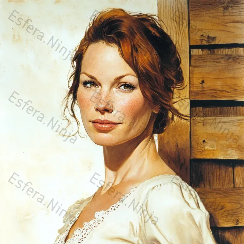 Timeless Realistic Illustration Portraits Midjourney Prompt | PromptBase