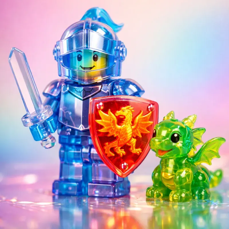 Jelly Lego Baby Animals ChatGPT Image Prompt | PromptBase
