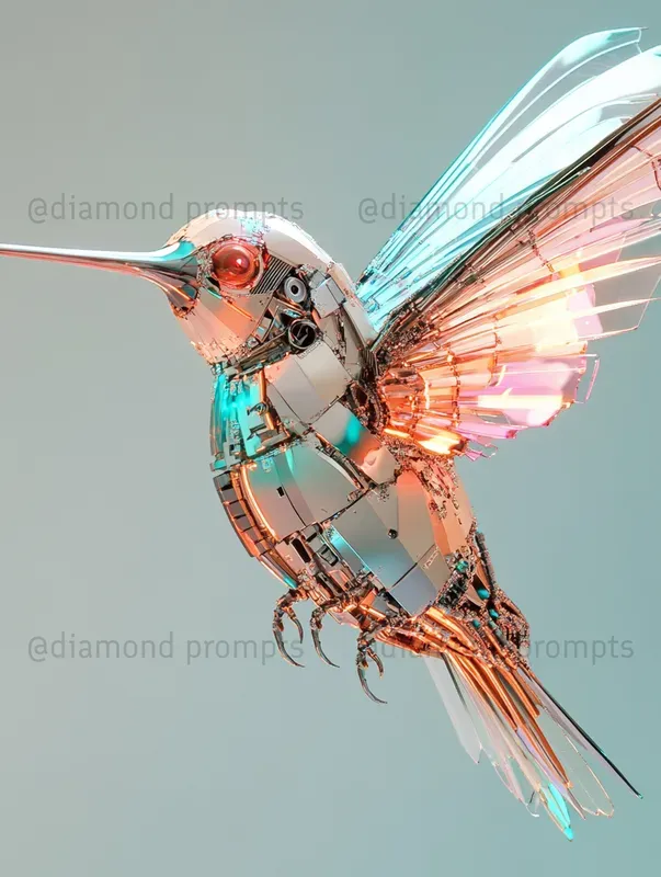 Mechanical Insects Render Sets Midjourney Prompt | PromptBase