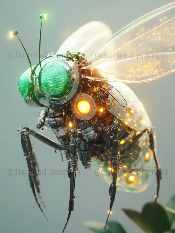 Mechanical Insects Render Sets Midjourney Prompt | PromptBase