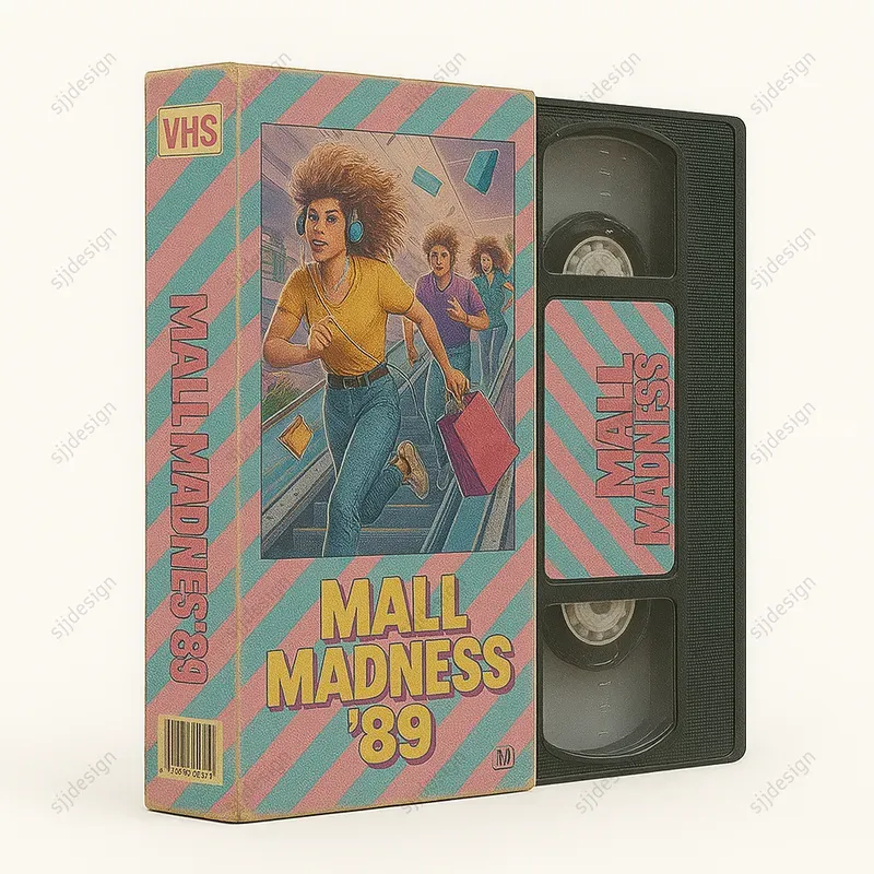 Retro Vhs Tape Box Mockup Style ChatGPT Image Prompt | PromptBase
