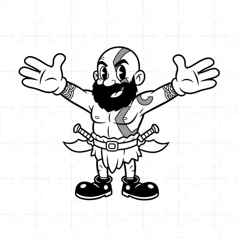1930s Rubber Hose Animation Style Gemini Image Prompt | PromptBase