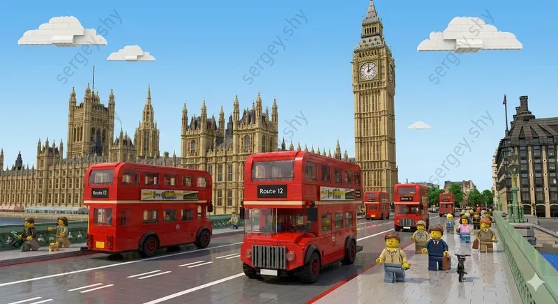 Lego Gta City Builders Gemini Image Prompt | PromptBase