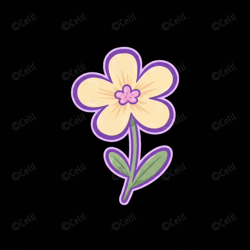 Pastel Cartoon Sticker Sets Imagen Prompt | PromptBase