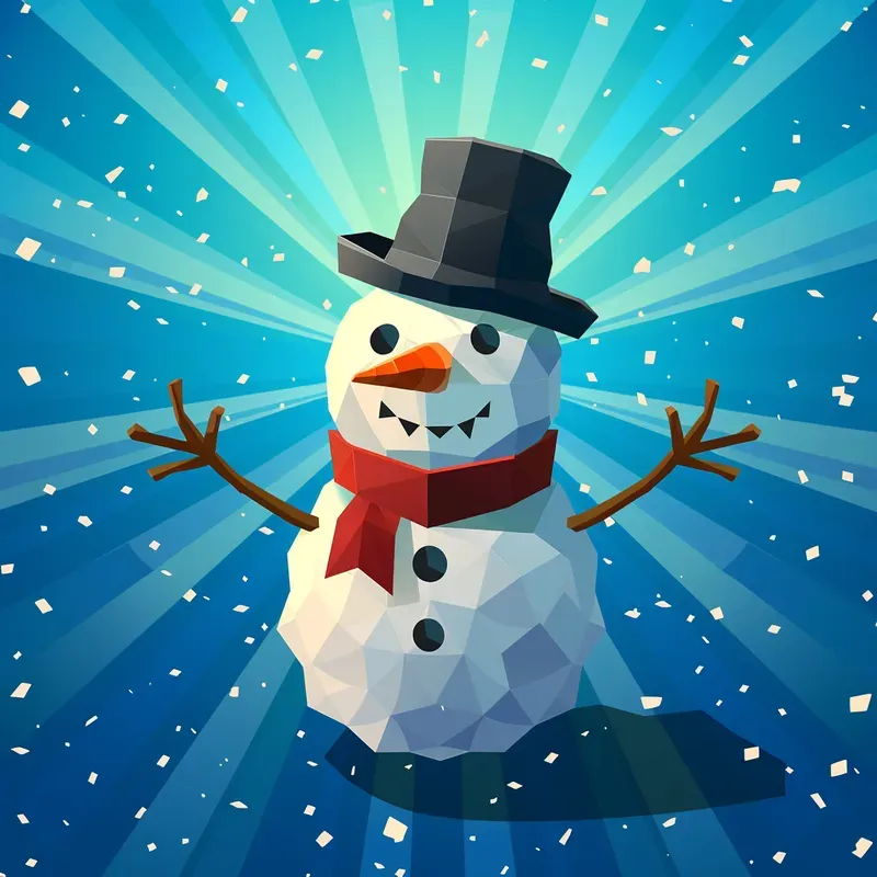 Christmas Low Poly Designs Midjourney Prompt | PromptBase