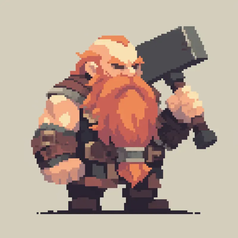 8bit 2D Video Game DnD RPG Characters Midjourney Prompt | PromptBase