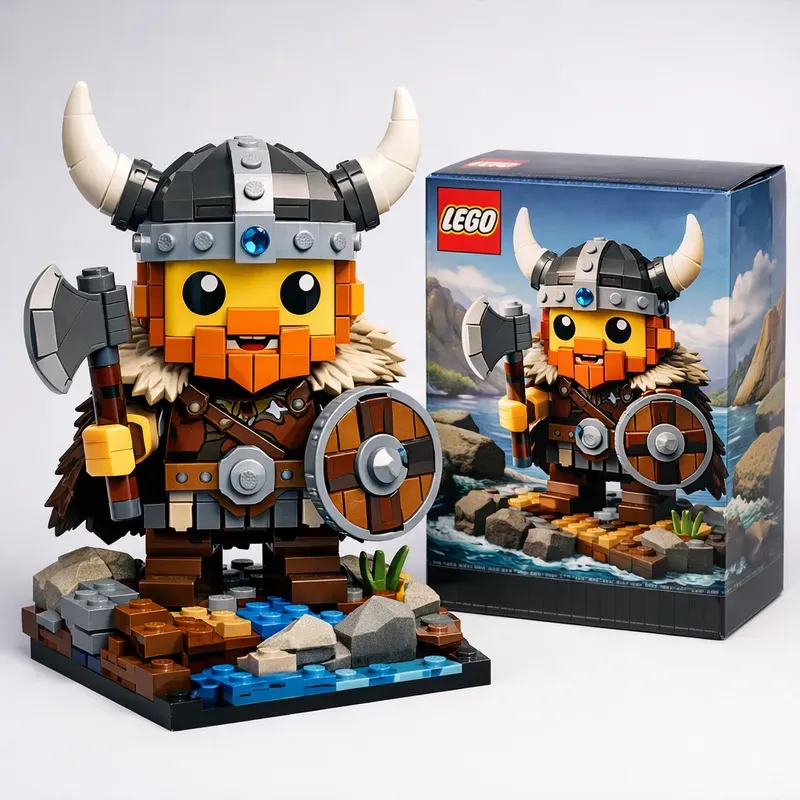 Cute Brick Character Generator ChatGPT Image Prompt | PromptBase