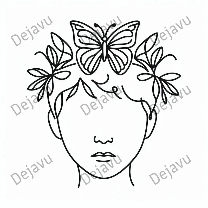 Simple One Line Art Designs DALL·E Prompt | PromptBase