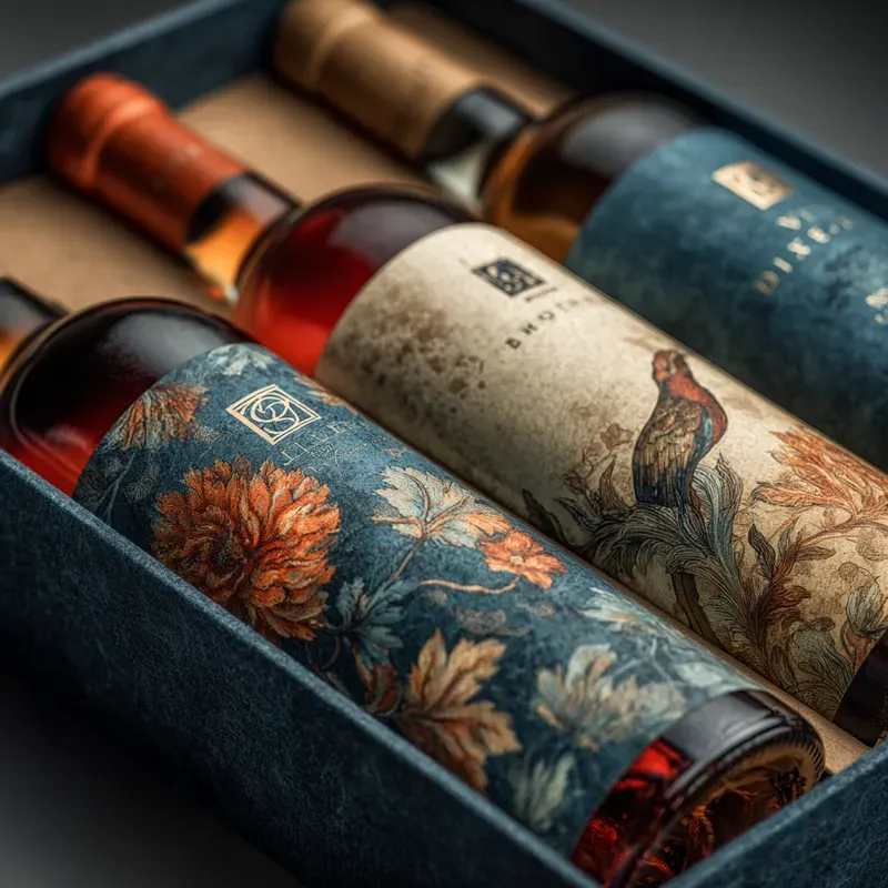 Traditional Paper Packaging Of Beverages Midjourney Prompt | PromptBase