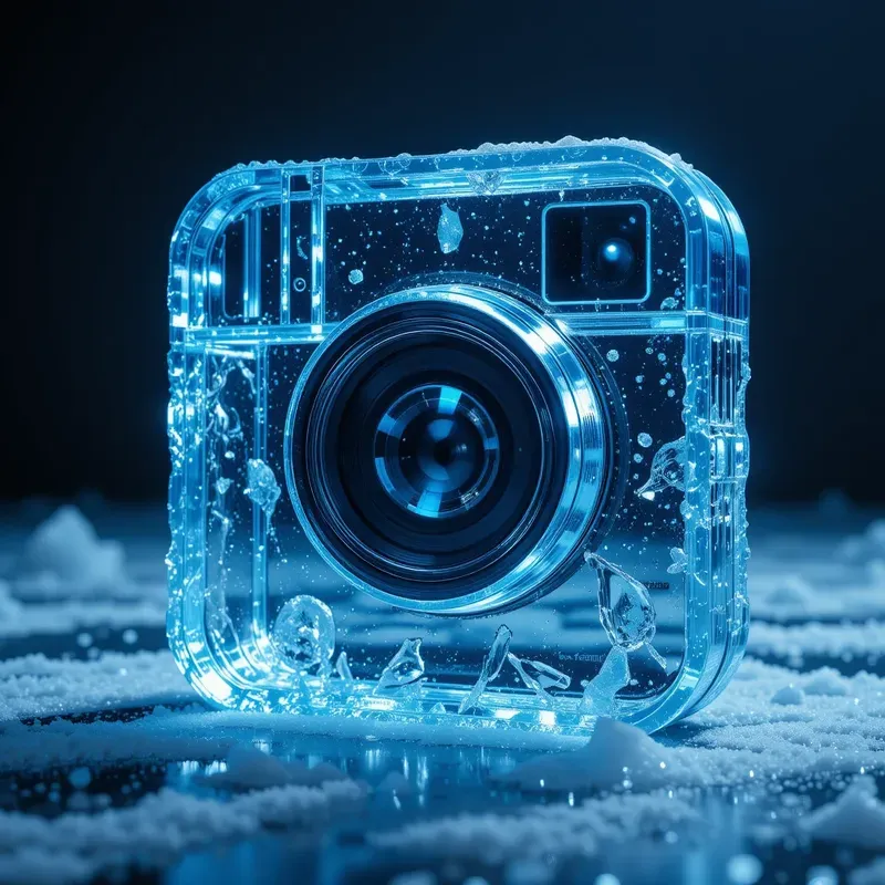 Ice Sculpted Logo Renders ChatGPT Image Prompt | PromptBase