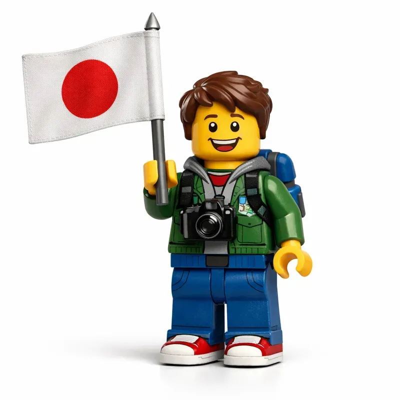 Lego Minifigures Holding Country Flags ChatGPT Image Prompt | PromptBase