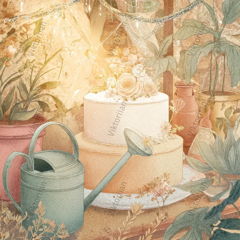 Dreamy Cottagecore Summer Illustrations Midjourney Prompt | PromptBase