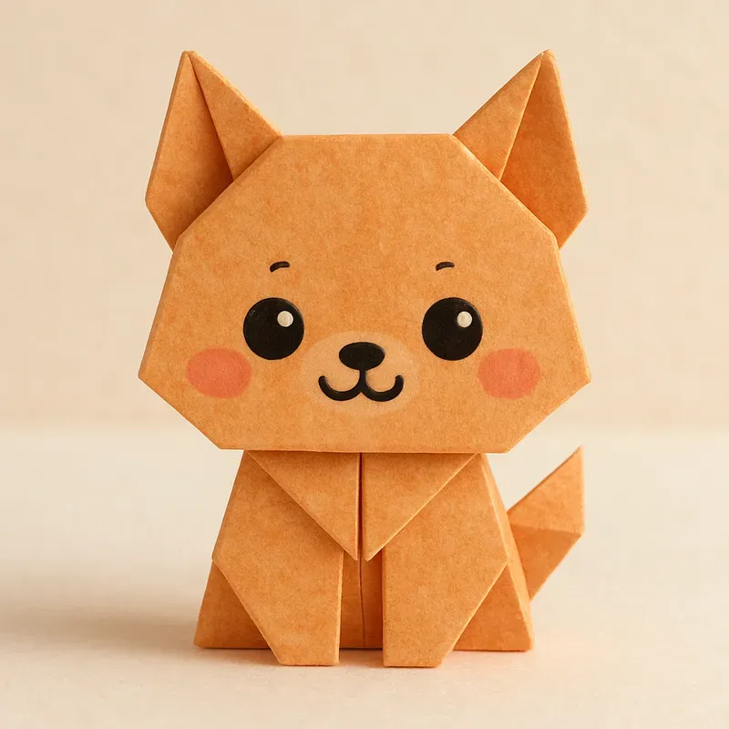 Cute Origami Kawaii Animals ChatGPT Image Prompt | PromptBase