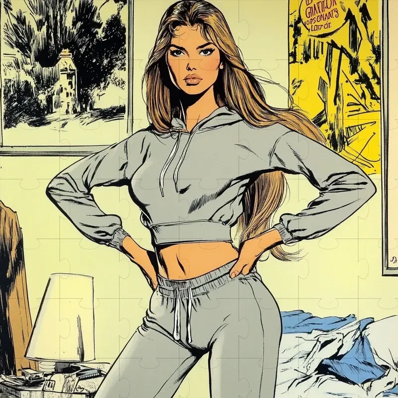 Retro Comic Pin Up Girls Midjourney Prompt | PromptBase