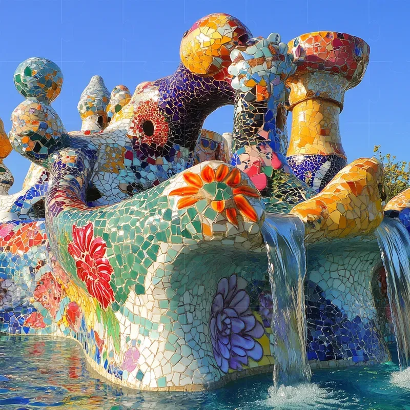 Gaudi Inspired Artworks Midjourney Prompt | PromptBase