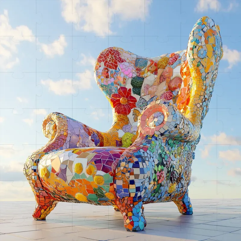 Gaudi Inspired Artworks Midjourney Prompt | PromptBase