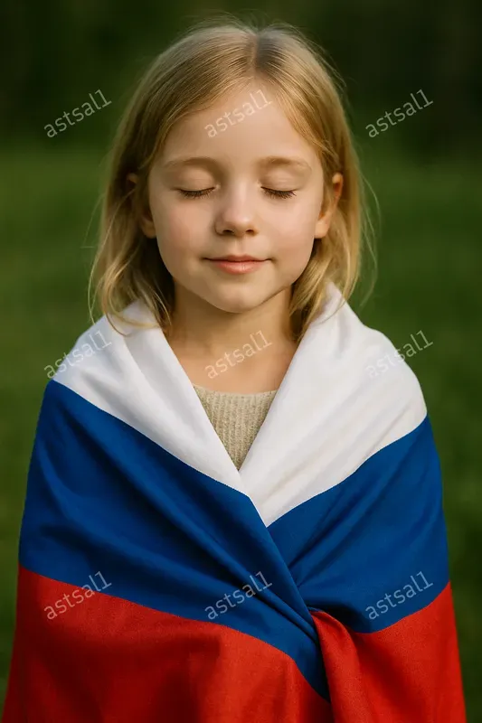 Portraits Of Children With National Flags ChatGPT Image Prompt | PromptBase