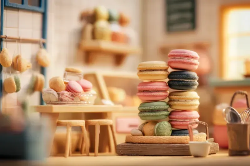 Miniature Food Diorama Generators Midjourney Prompt | PromptBase