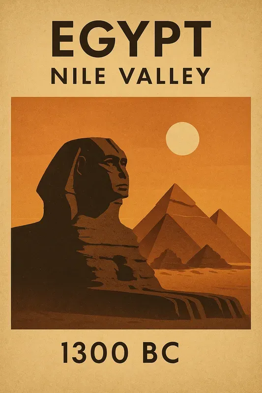 Ancient Civilization Posters ChatGPT Image Prompt | PromptBase