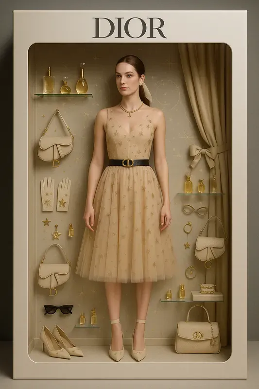 Luxury Fashion Doll Box Mockups ChatGPT Image Prompt | PromptBase