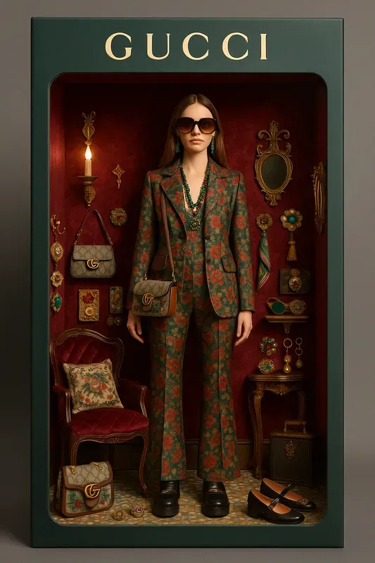 Luxury Fashion Doll Box Mockups ChatGPT Image Prompt | PromptBase