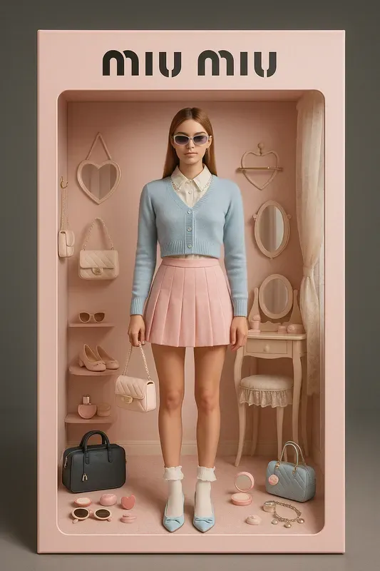 Luxury Fashion Doll Box Mockups ChatGPT Image Prompt | PromptBase