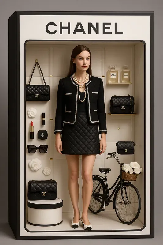 Luxury Fashion Doll Box Mockups ChatGPT Image Prompt | PromptBase