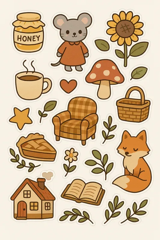 Customizable Sticker Sheets ChatGPT Image Prompt | PromptBase