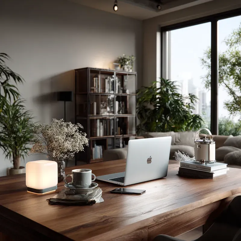 Smart Living Aesthetic Smart Corners Midjourney Prompt | PromptBase