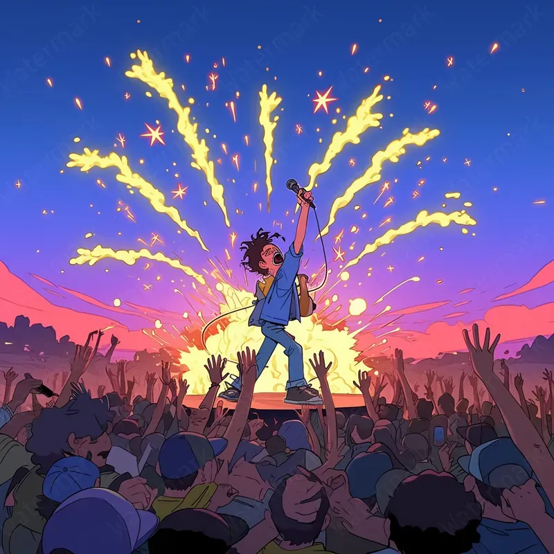 Cartoon Epic Furies Midjourney Prompt | PromptBase