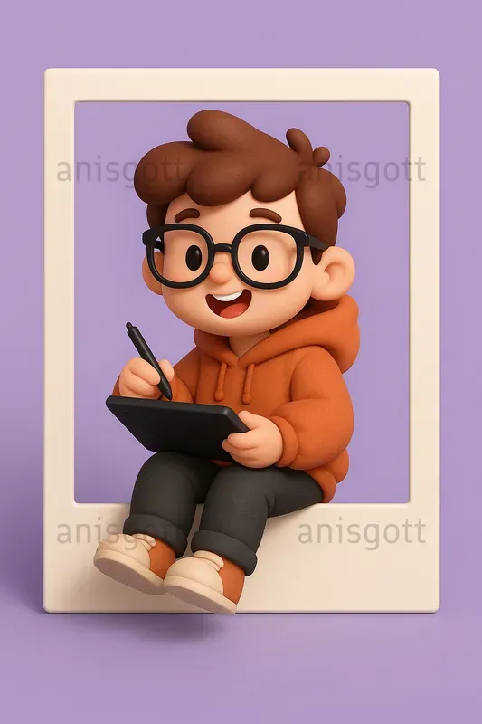 Cute 3D Characters In Polaroid Frames ChatGPT Image Prompt | PromptBase