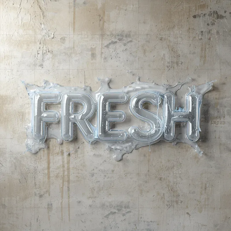 3D Lettering Wall Render Generators Leonardo Ai Prompt | PromptBase