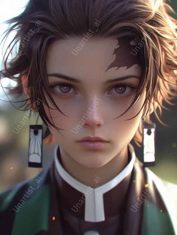 Cgi Anime Realistic Portraits Midjourney Prompt | PromptBase