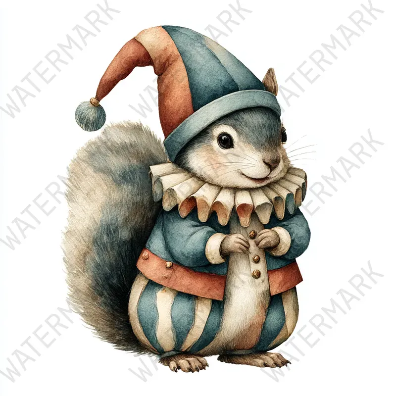 Cute Circus Animals And Friends Cliparts Midjourney Prompt | PromptBase