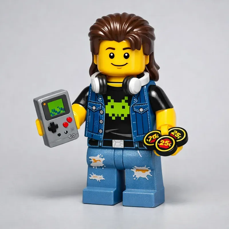 Realistic Lego Minifigure Studios ChatGPT Image Prompt | PromptBase