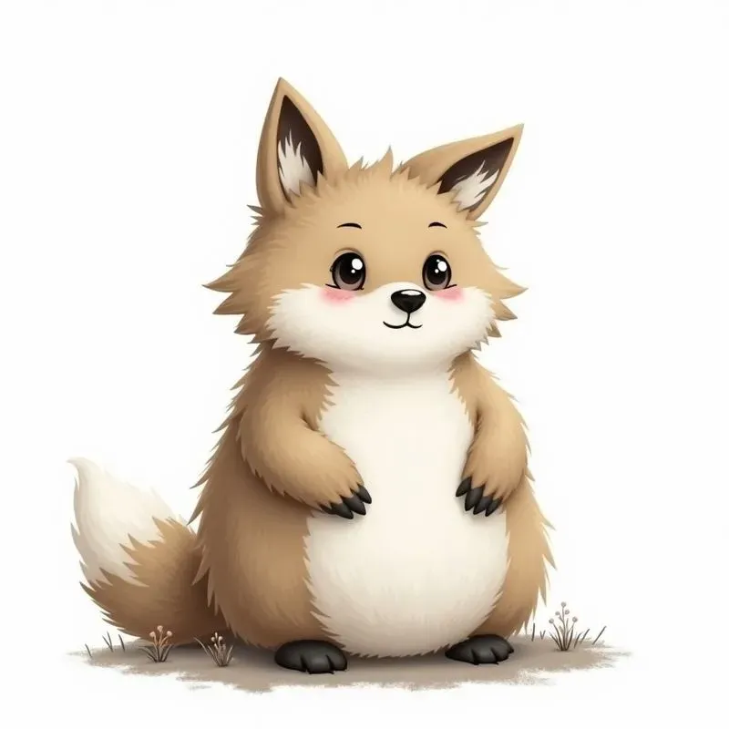 Cute Cartoon Drawings Funny Animals FLUX Prompt | PromptBase