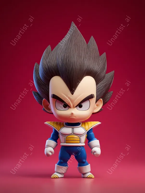 Dragon Ball Z Chibi Nendoroids Midjourney Prompt | PromptBase