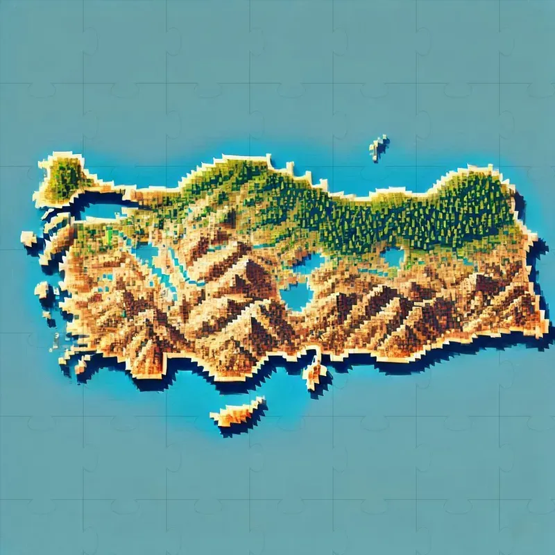 Retro Pixel Art Maps DALL·E Prompt | PromptBase