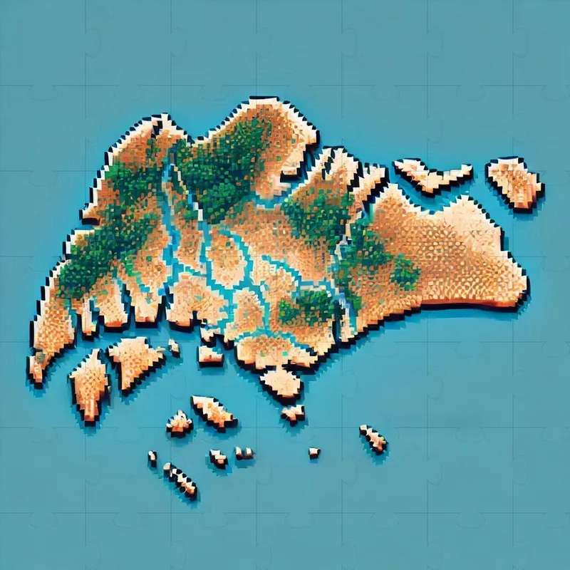Retro Pixel Art Maps DALL·E Prompt | PromptBase