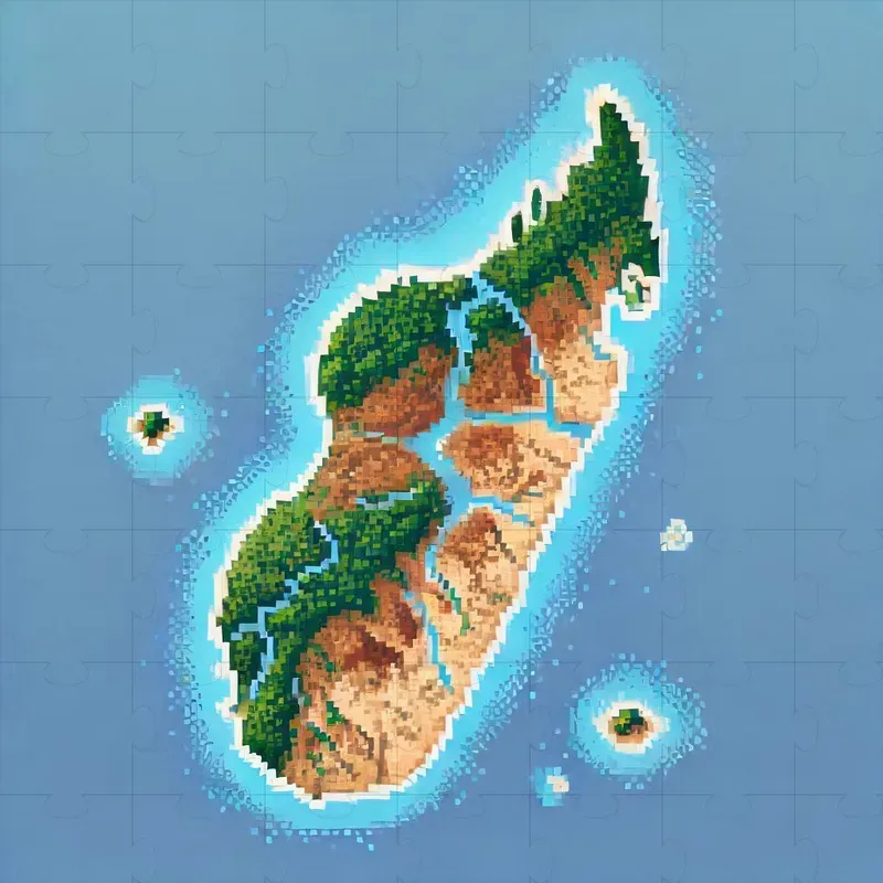 Retro Pixel Art Maps DALL·E Prompt | PromptBase