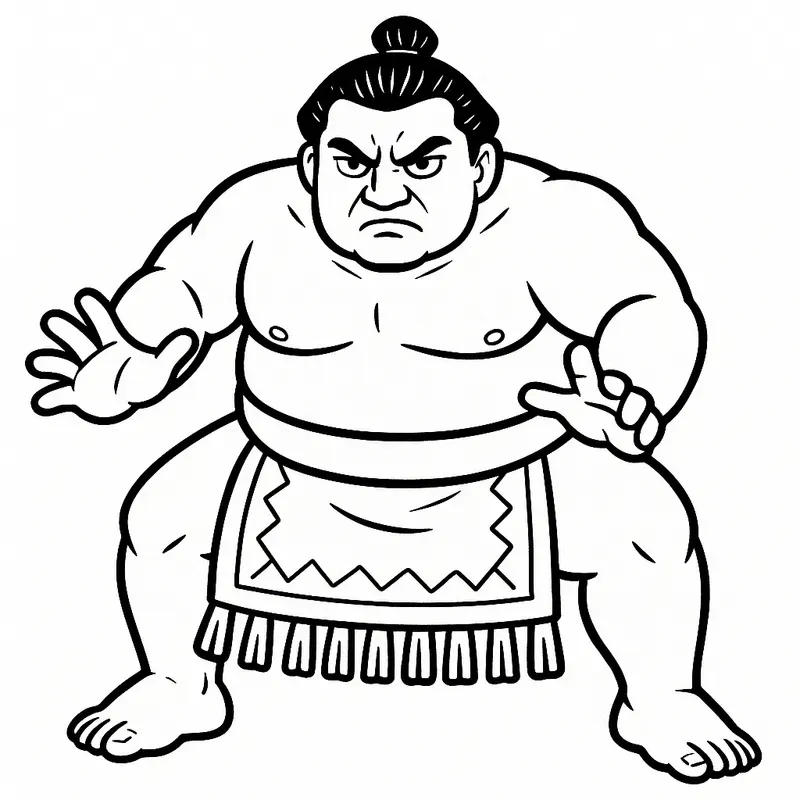 Kengan Ashura Characters Coloring Pages ChatGPT Image Prompt | PromptBase