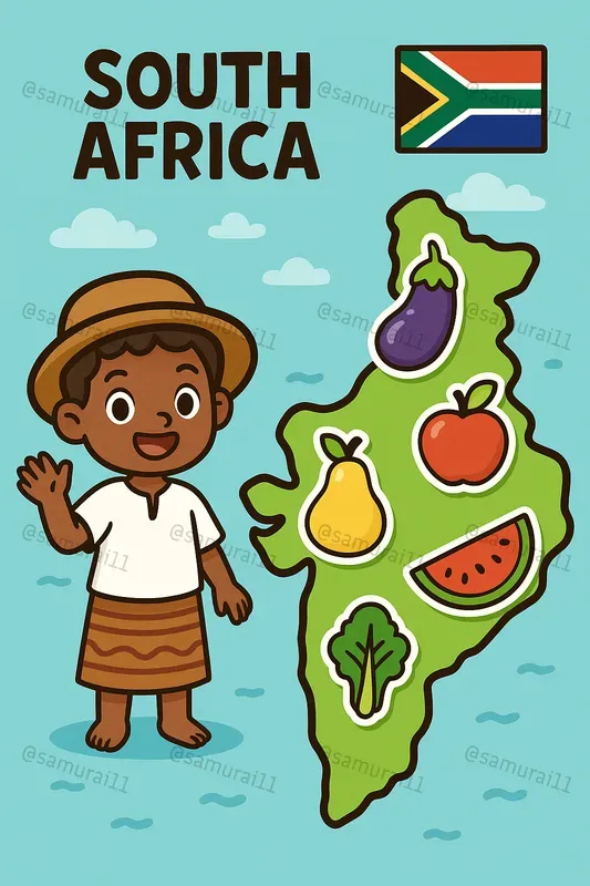 Cute Country Map Cartoon Infographics ChatGPT Image Prompt | PromptBase