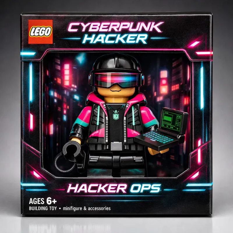 Lego Boxed Character Renders ChatGPT Image Prompt | PromptBase