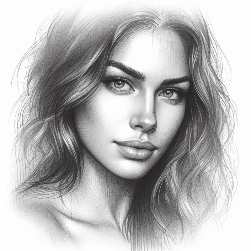 Versatile Pencil Sketch Portraits DALL·E Prompt | PromptBase